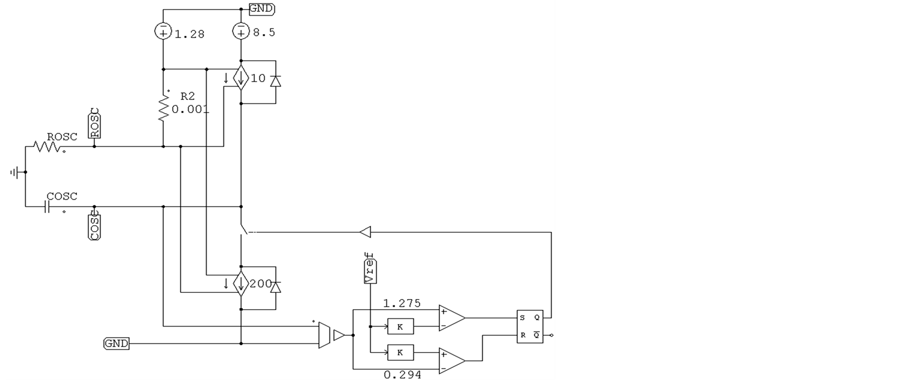 功率因数校正芯片L4981A的仿真建模及应用 Modeling and Application of PFC Chip L4981A